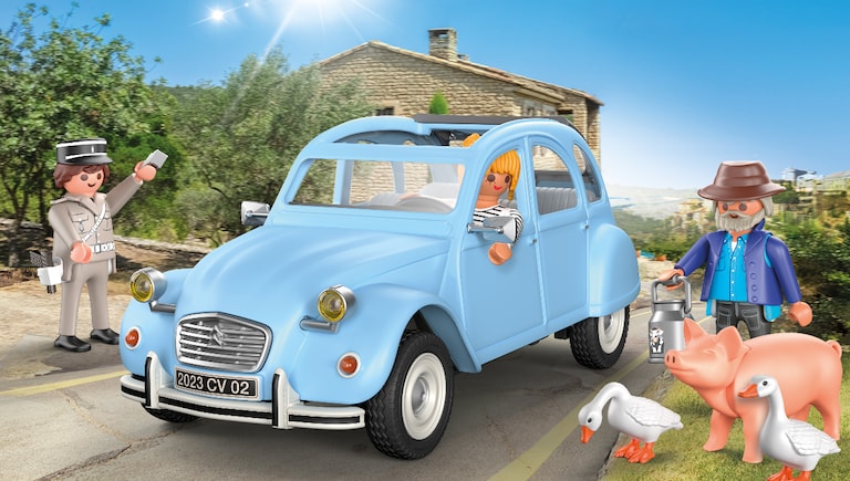CITROËN 2CV: DIE LEGENDÄRE ENTE JETZT ALS PLAYMOBIL-MODELL